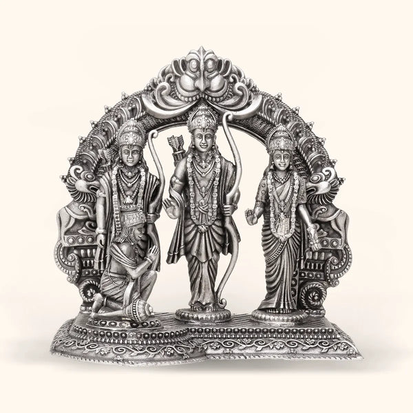 Ram Darbar - Antique Silver Idol – RANKA JEWELLERS